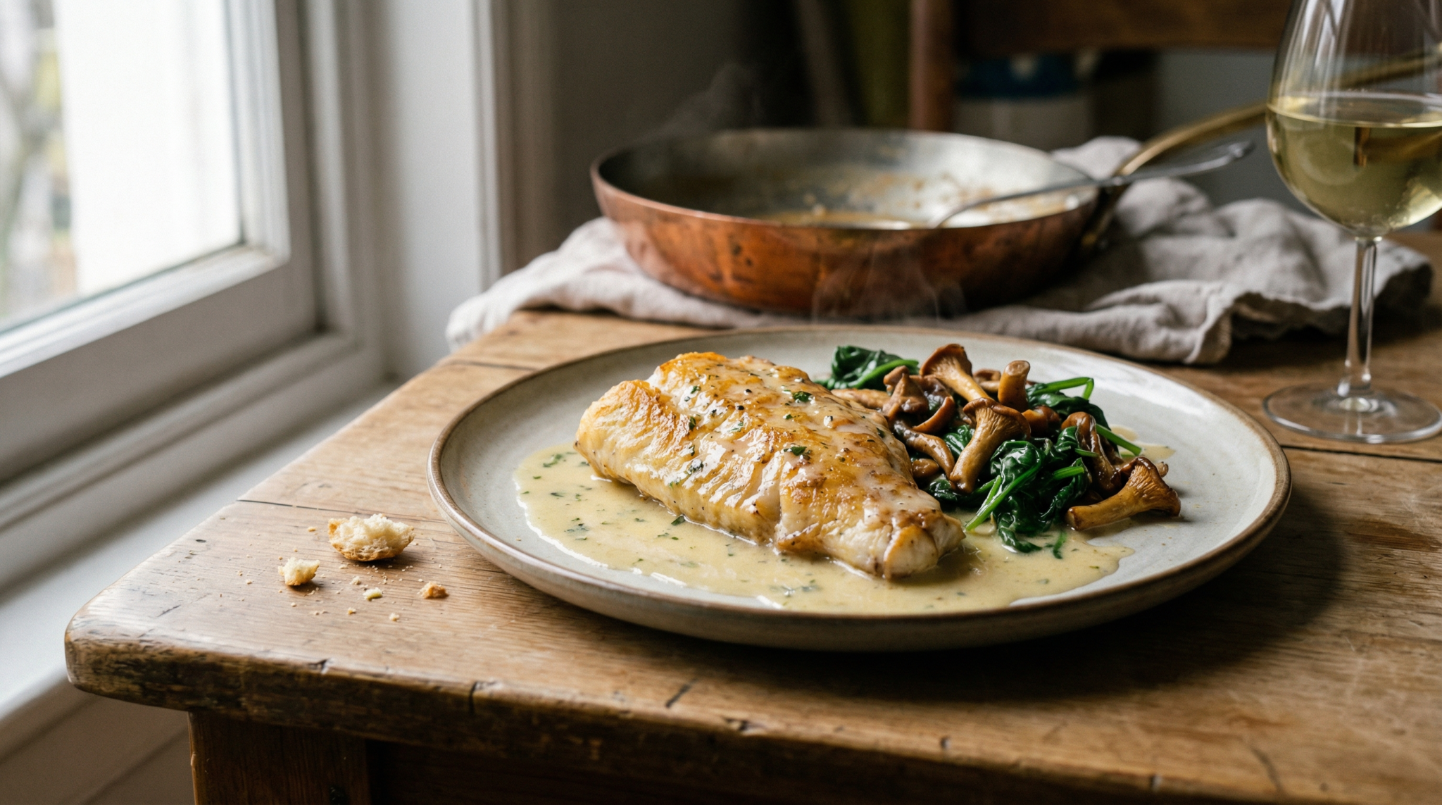 Queue de lotte : une recette de poisson à la crème et citron