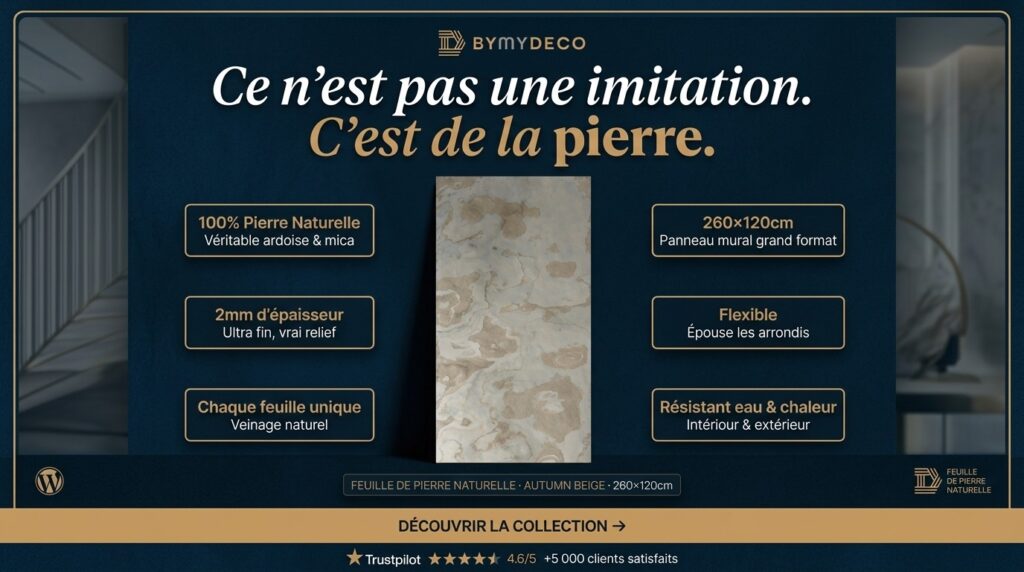 Comprar revestimiento de piedra natural: nuestros consejos de decoración